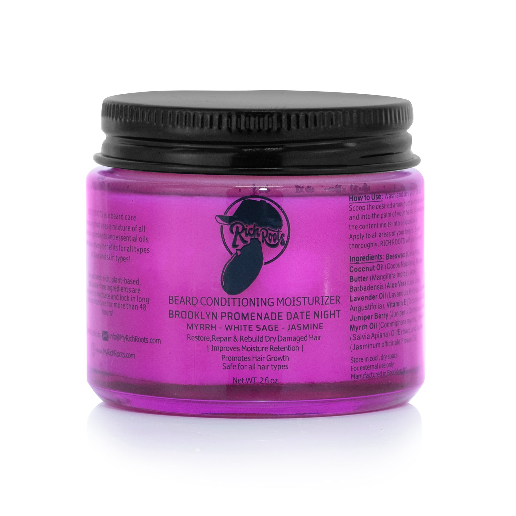 Rich Roots All-In-One Beard & Hair Conditioning Moisturizer (BPDN ...